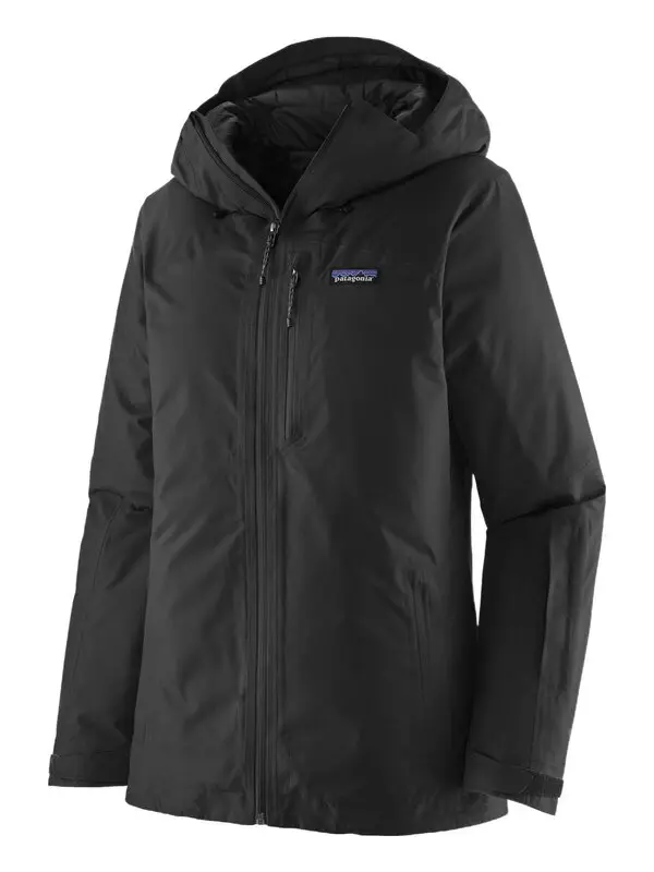 Patagonia Long-sleeved Hooded Jacket - Black