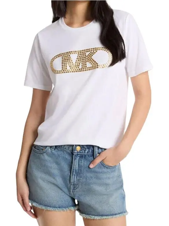 Michael Kors Empire Logo T-shirt - White