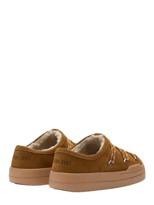 Moon Boot Suede Slippers - Brown
