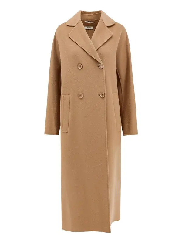 Max Mara Double-breasted Coat - Camel