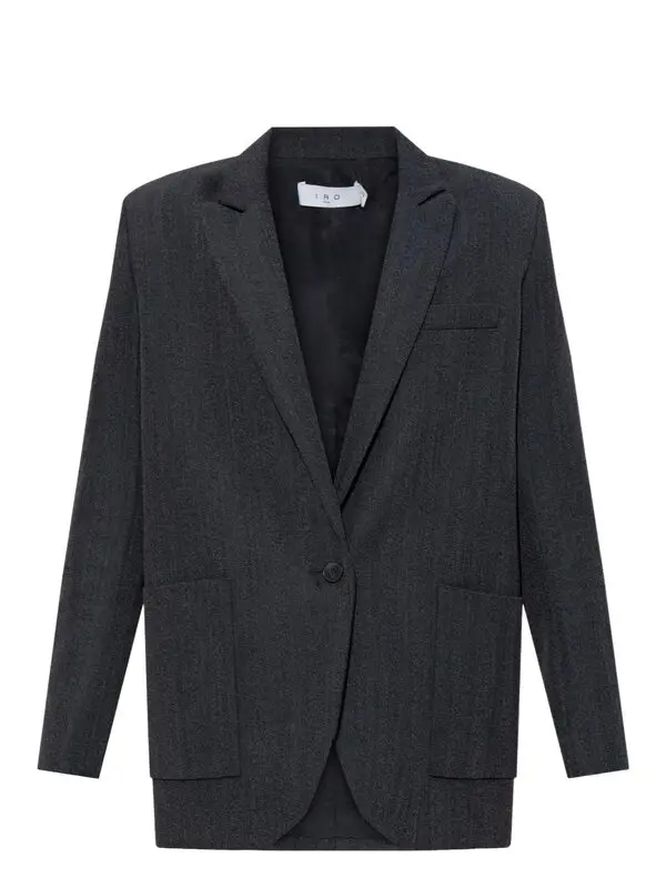 IRO PARIS Long Sleeve Blazer - Black