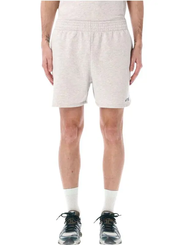 A.p.c. X Asics Logo Print Elasticated Waistband Shorts - White