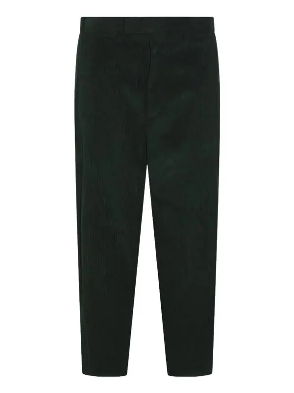 Thom Browne Corduroy Straight-leg Trousers - Green