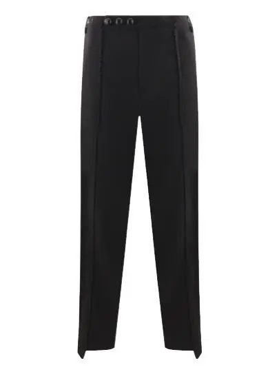 NAMACHEKO Straight-leg Trousers - Black