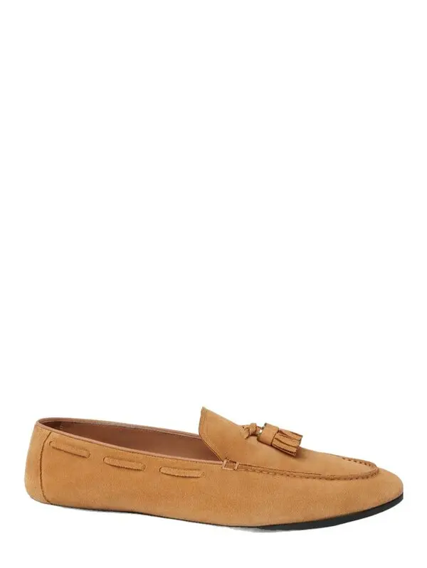 Loro Piana Francis Walk Loafers - Classic Camel Color