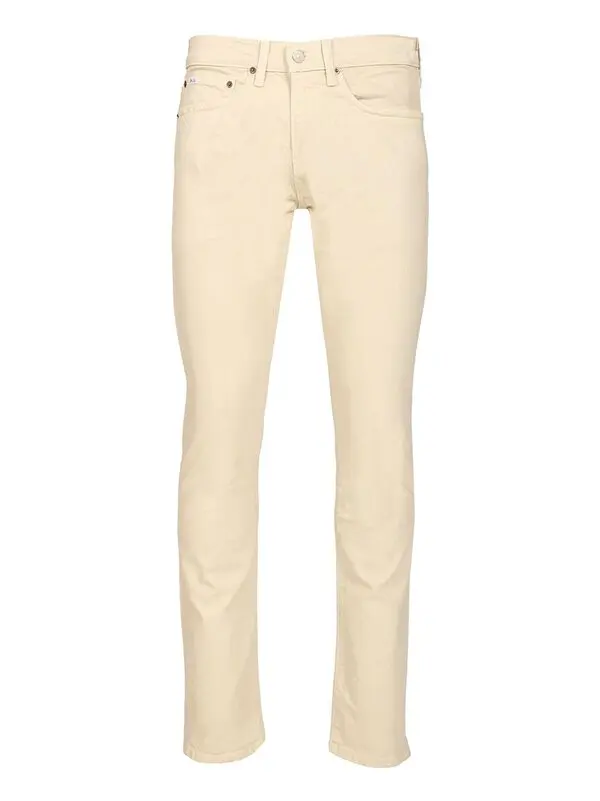 Polo Ralph Lauren Slim Fit Straight Leg Jeans - Beige