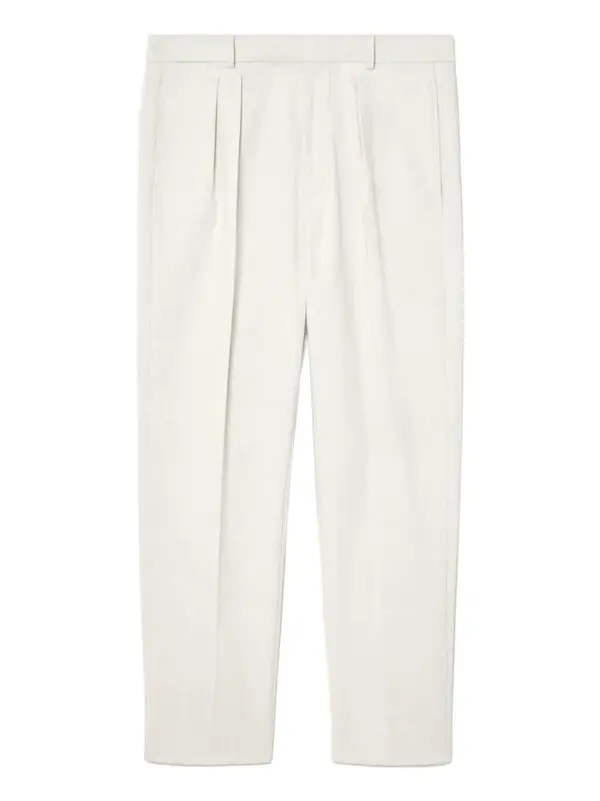Loro Piana Belt-loop Casual Pants - White
