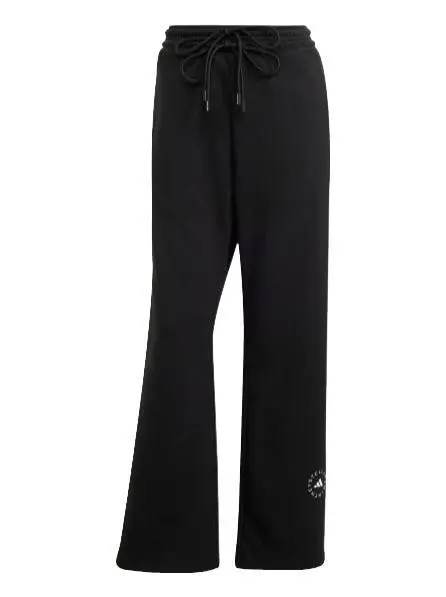 Adidas By Stella McCartney Wide Leg Track Pants - Black