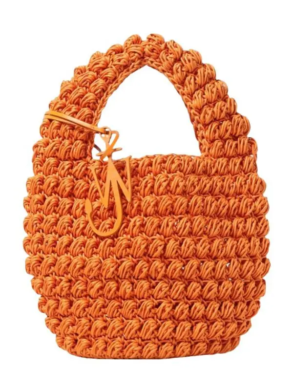 J.W.ANDERSON Jw Anderson Anchor Plaque Shoulder Bag - Orange