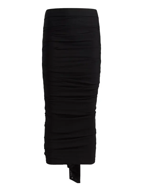 Khaite Aura Skirt - Black