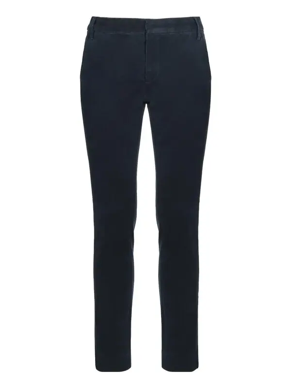 FRAME Slim-fit Chino Trousers - Black