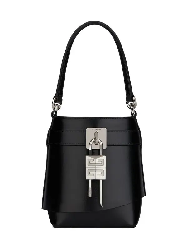 Givenchy Shark Lock Micro Top Handle Bag - Black