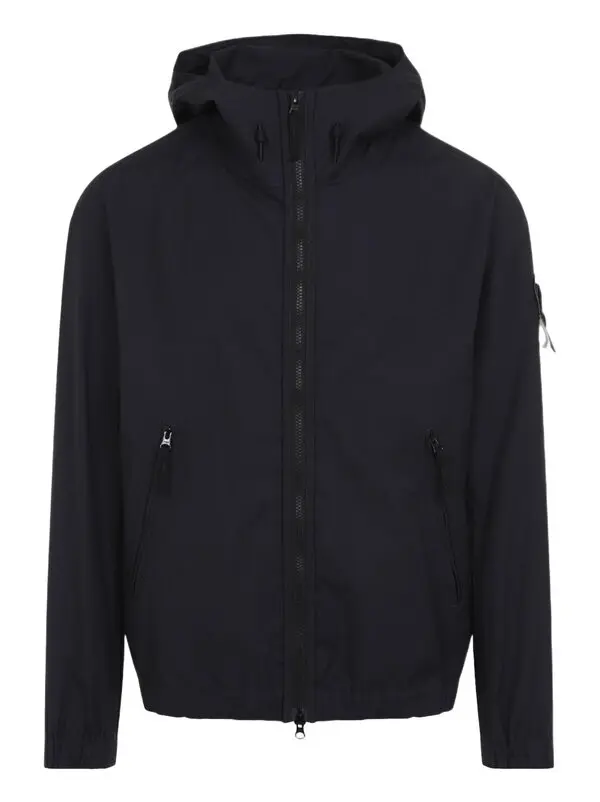 Stone Island Watro-tc Hooded Jacket - Blue