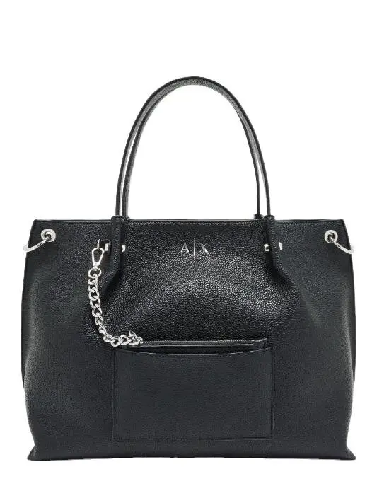 Armani Exchange Technical Shopper Bag - Black