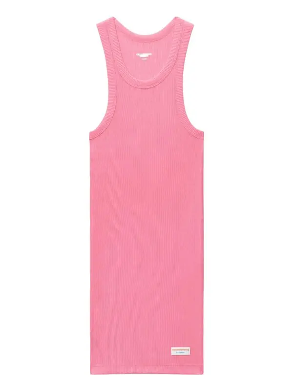 Alexander Wang Racerback Tank Mini Dress - Pink