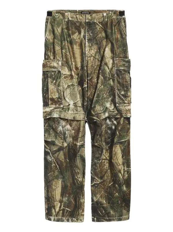 Balenciaga Baggy Cargo Pants - Brown