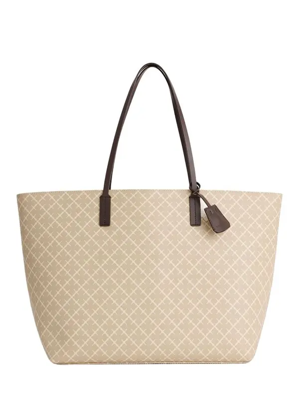 BY MALENE BIRGER Abi Printed Tote Bag - Feather