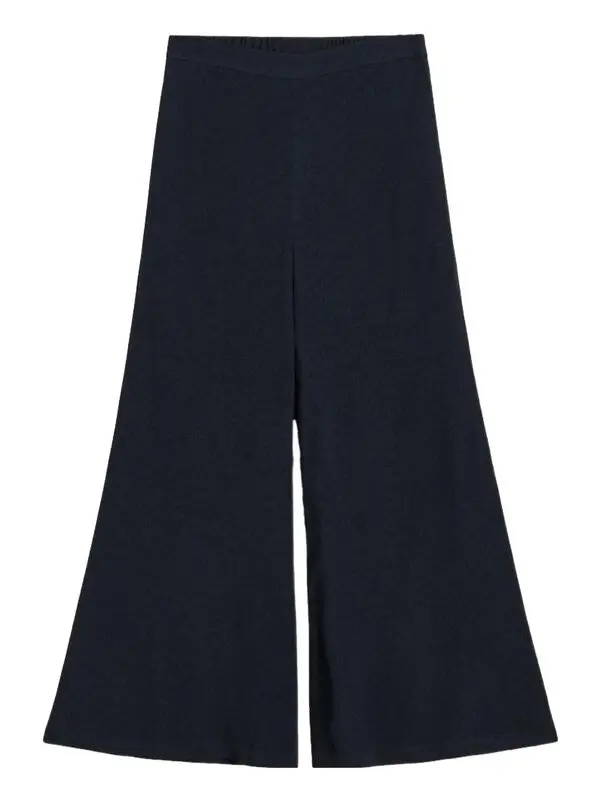 BY MALENE BIRGER Luce Elasticated-waist Wide-leg Trousers - Black