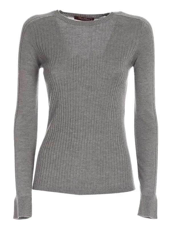 Max Mara Pirano Knitted Pullover - Gray