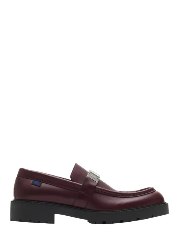Burberry Raft Loafers - Beet Color