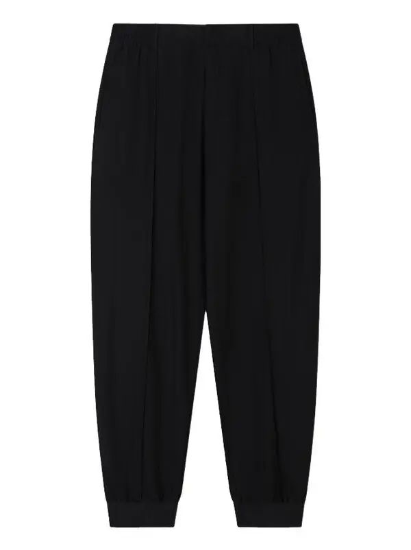 Emporio Armani Elasticated Cuff Joggers - Black