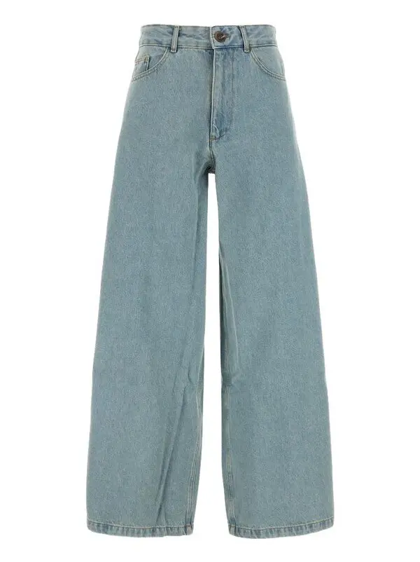 Soeur Alexis Wide-leg Jeans - Gray