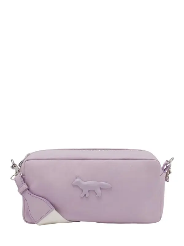 Maison Kitsuné Fox Patch Shoulder Bag - Purple