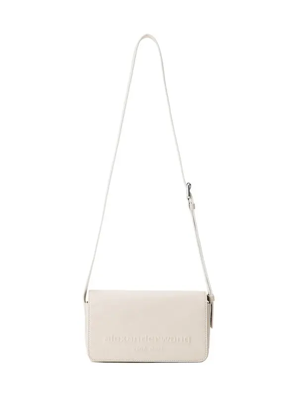 Alexander Wang Embossed Leather Belt Bag - Vanilla