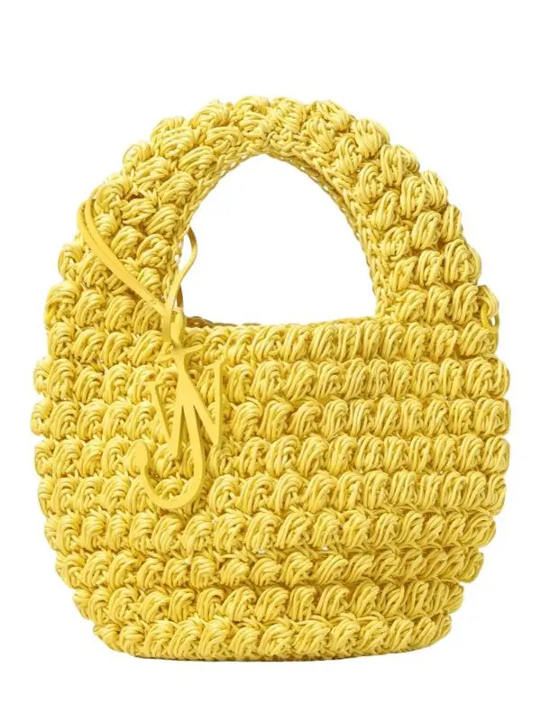 J.W.ANDERSON Jw Anderson Anchor Plaque Shoulder Bag - Yellow