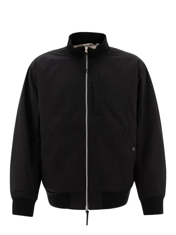 Nanamica Long Sleeve Zip-up Jacket - Black