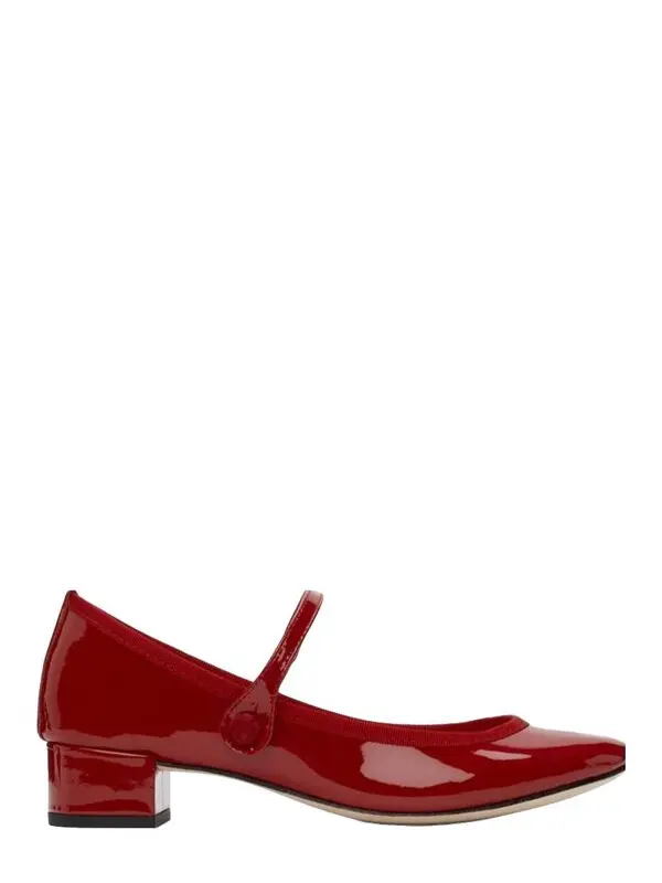 Repetto Mary Jane Low-heeled Shoes - Red