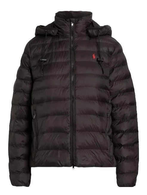 Ralph Lauren Polo Water-resistant Packable Hooded Jacket - Black