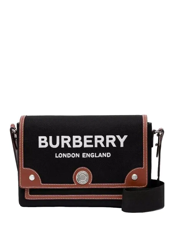 Burberry Horseferry Note Crossbody Bag - Black