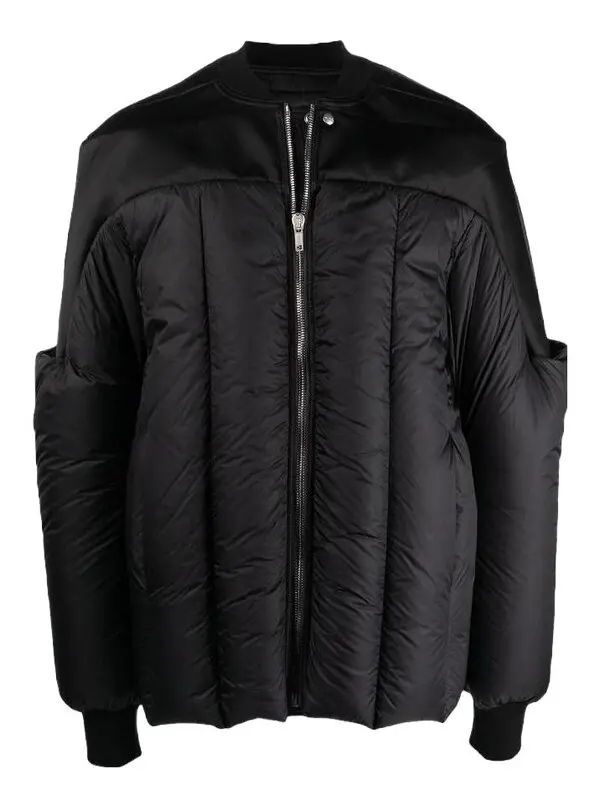 Rick Owens Padded Bomber Jacket - Black