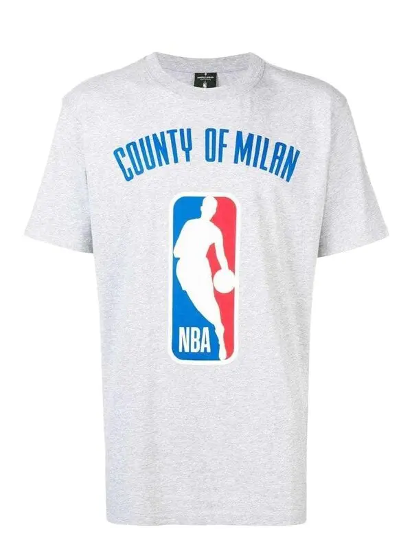 MARCELO BURLON COUNTY OF MILAN Nba Printed T-shirt - White