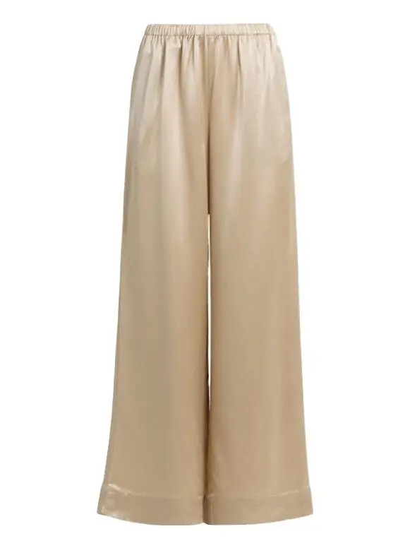 BY MALENE BIRGER Elastic Waistband Casual Pants - Nude