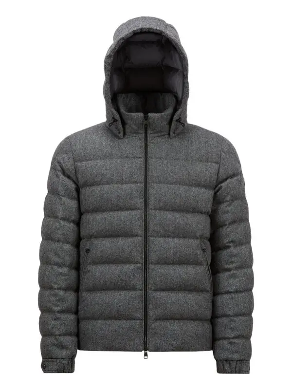 Moncler Arneb Short Down Jacket With Removable Hood - Black