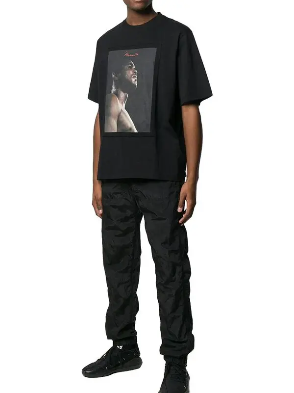 MARCELO BURLON COUNTY OF MILAN Muhammad Ali T-shirt - Black