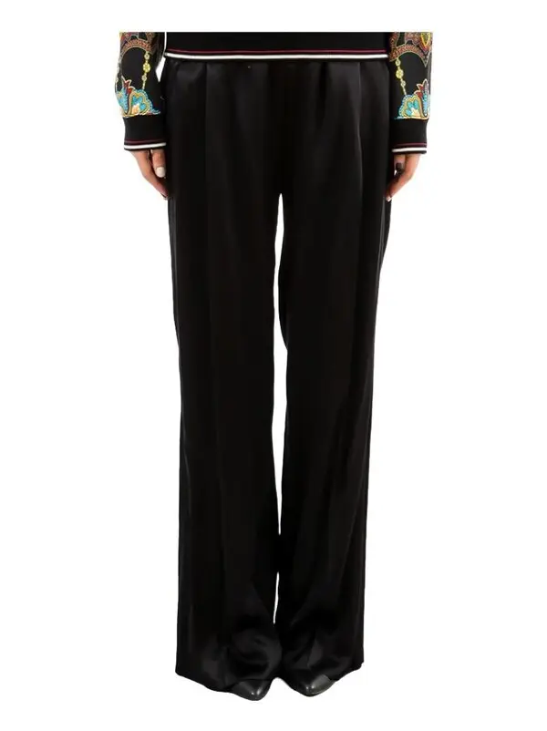 Givenchy Wide-leg Trousers - Black