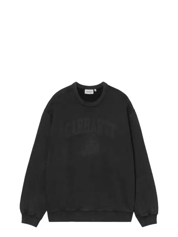 Carhartt Work In Progress Faded Pond Corps Sweatshirt - Black