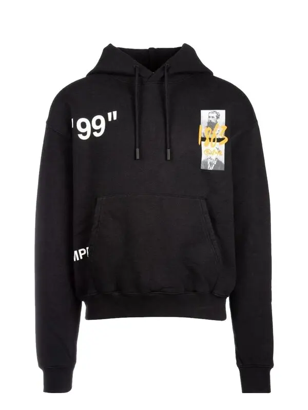 Off-White 99" Hooded Sweater - Onyx