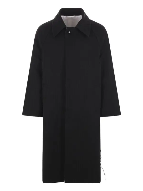 NAMACHEKO Long-sleeved Coat - Black