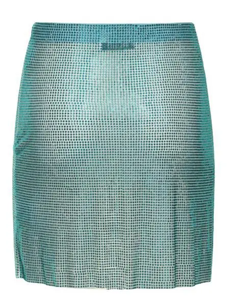Giuseppe Di Morabito Embellished Net Mini Skirt - Green