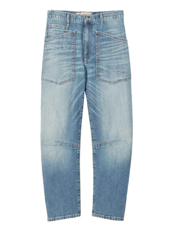 NILI LOTAN Shon Denim Jeans - Blue