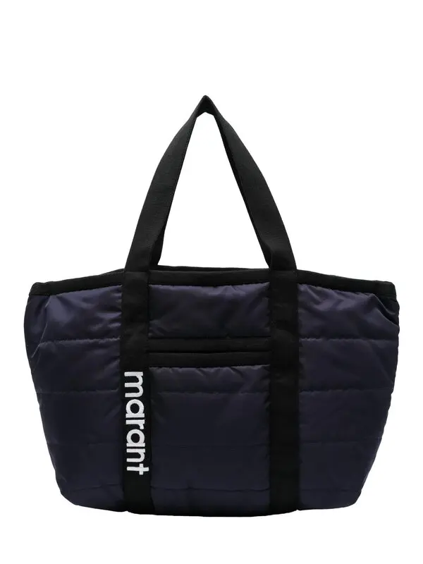 Isabel Marant Étoile Darwen Padded Top Handle Bag - Navy