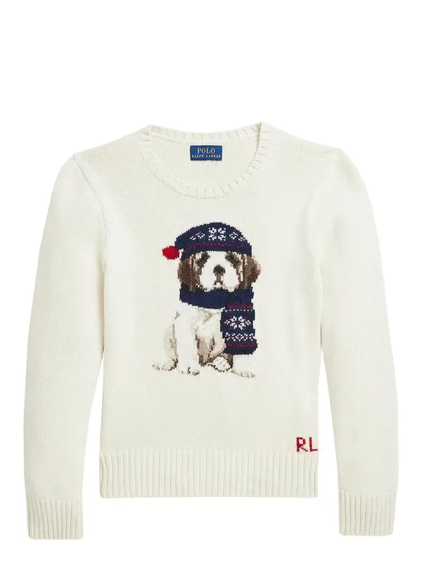 Polo Ralph Lauren Dog Sweater - Herbal Milk