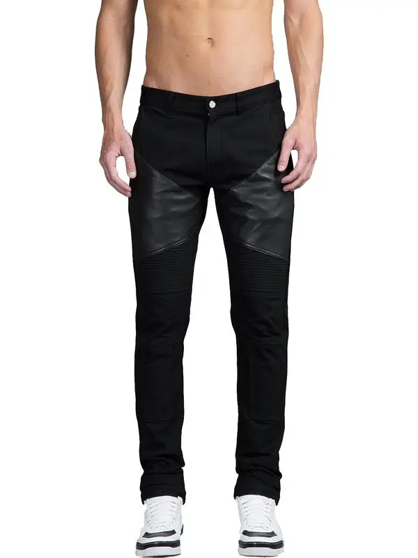 Givenchy Belt-loop Jeans With Paneled Accents - Black