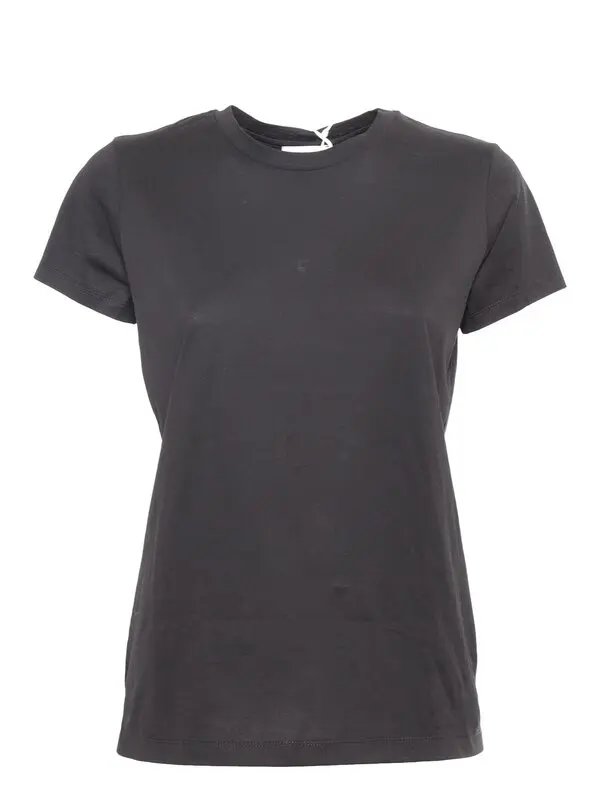 MAZZARELLI Crewneck Short-sleeved T-shirt - Black