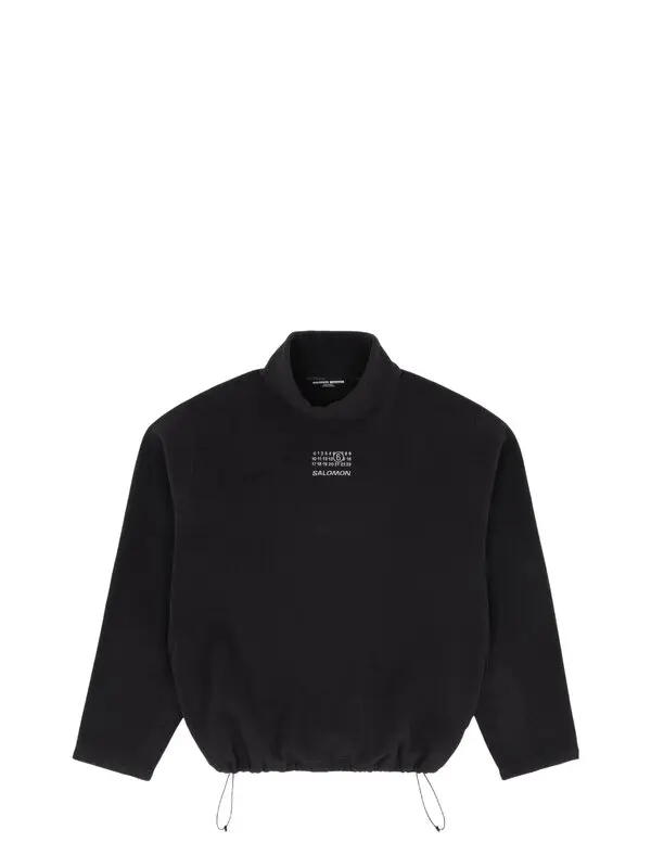 MM6 MAISON MARGIELA X SALOMON Fleece Turtleneck Jumper - Black