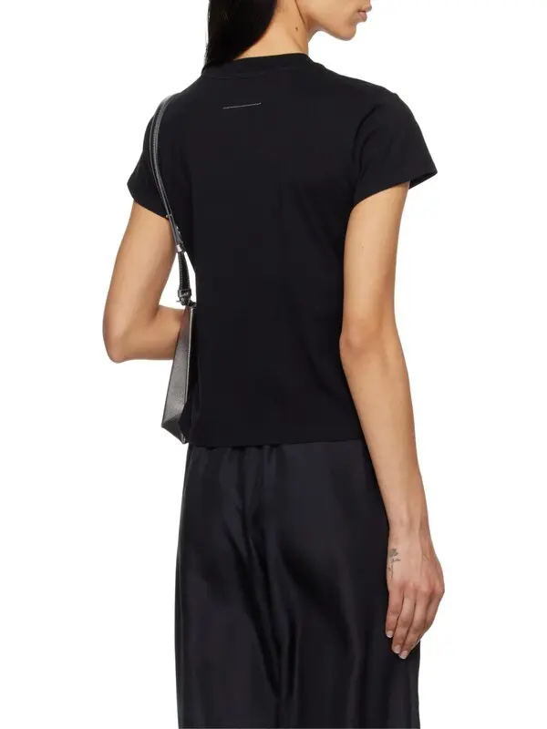MAISON MARGIELA Pool For Fun" Printed T-shirt - Black